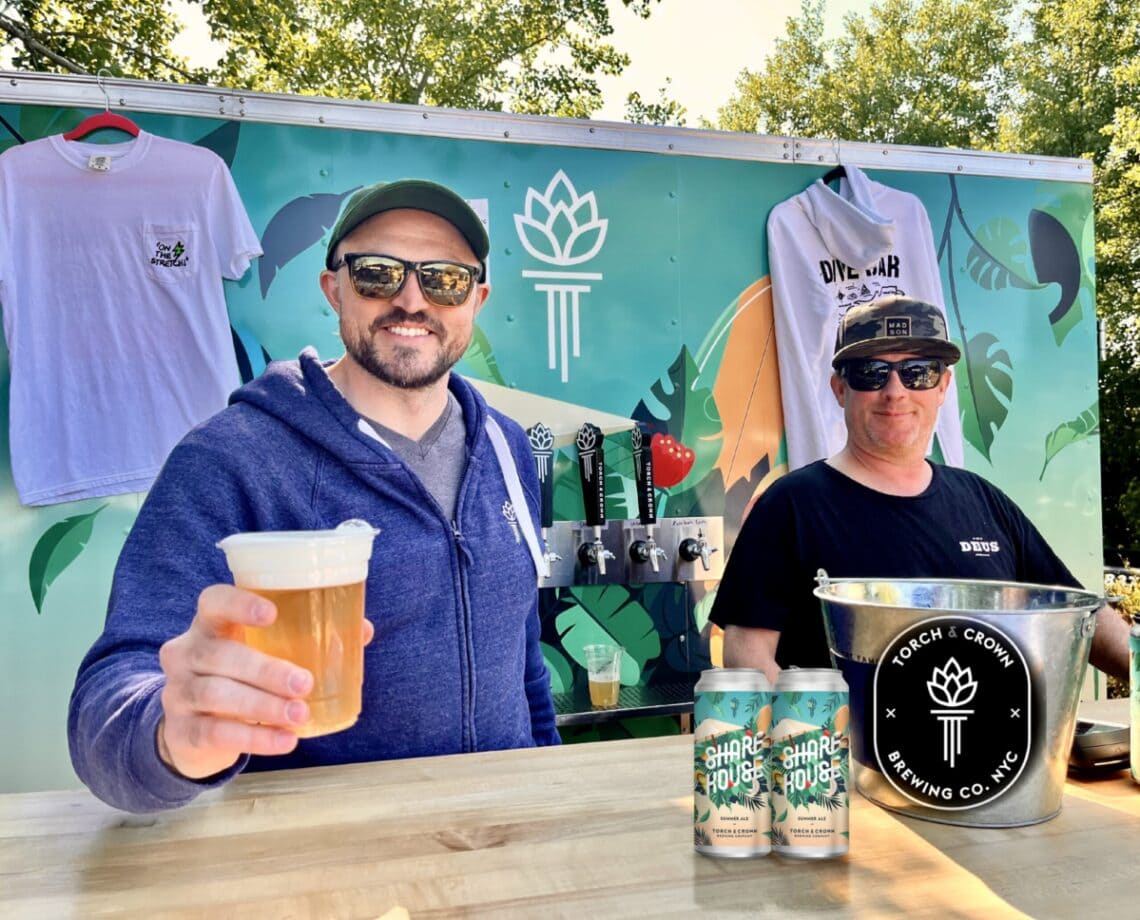 Excitement Brewing for Torch & Crown’s Summer Pop-Up at Dive Bar Pizza - Hamptons.com