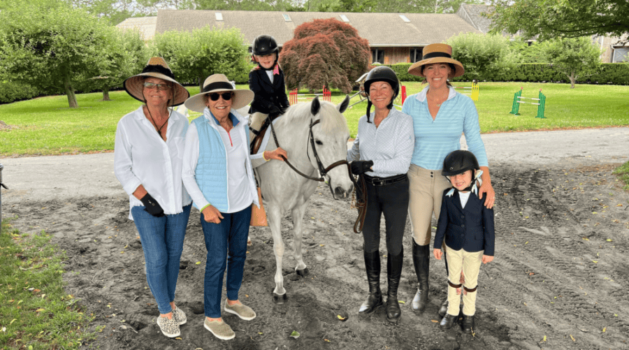4 Generations of Hamptons Horse Girls - Hamptons.com