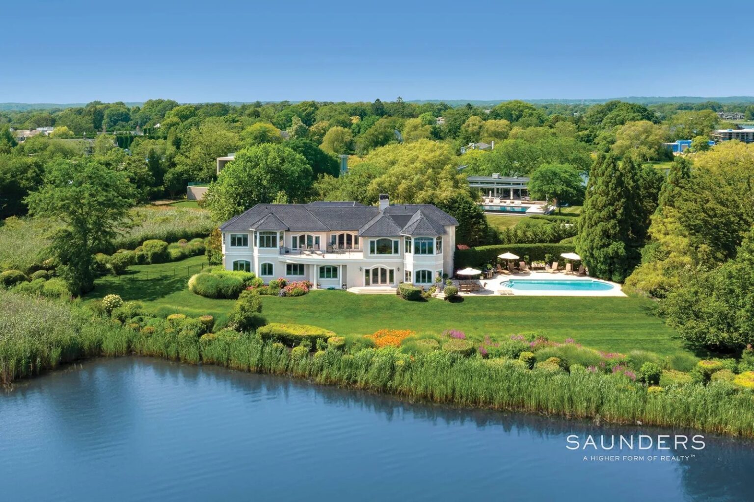 European Inspired, Rare Mecox Waterfront With Dock - Hamptons.com
