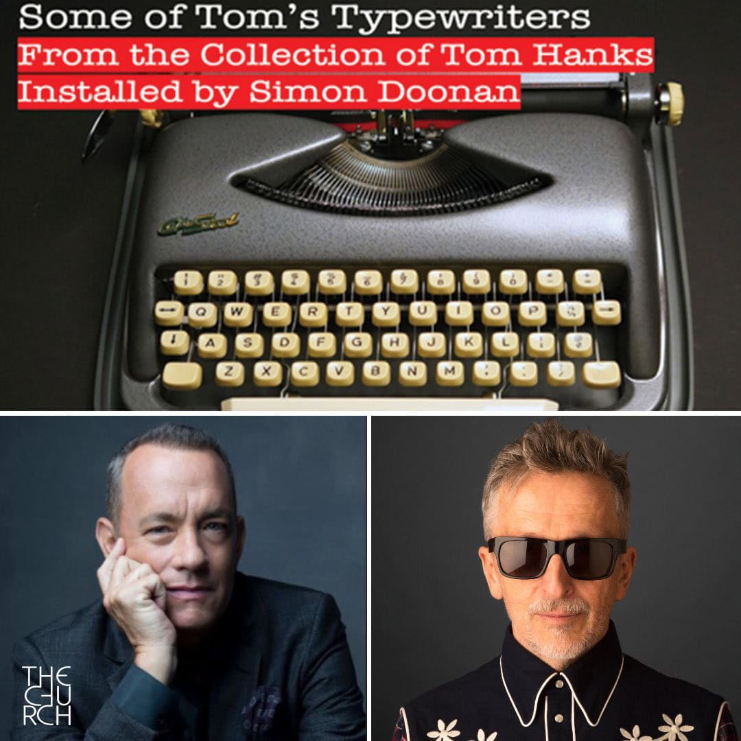 Exhibition Opening Reception of Some of Tom’s Typewriters; From the ...
